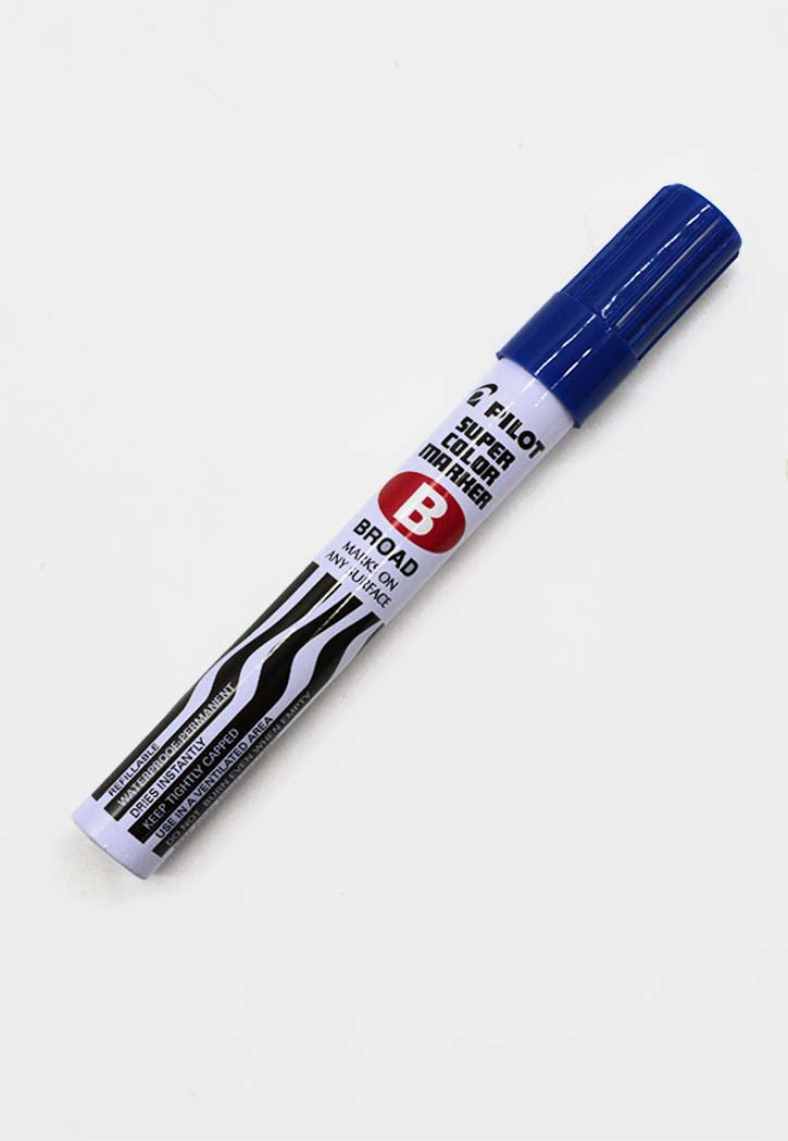 Pilot - Broad Blue Permanent Marker